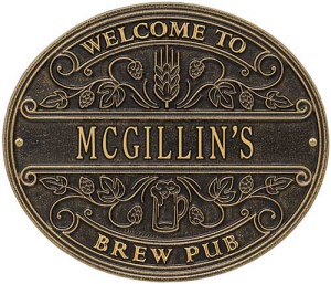 Personalized Irish Pub Sign - Welcome - 3350bg